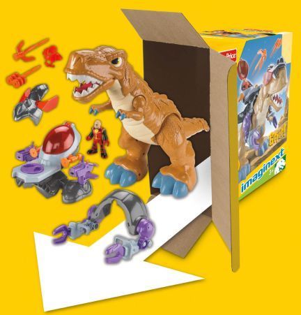 Fisher-Price Dinozaur Mega T-Rex Imaginext W6026 - Ceny i opinie - Ceneo.pl