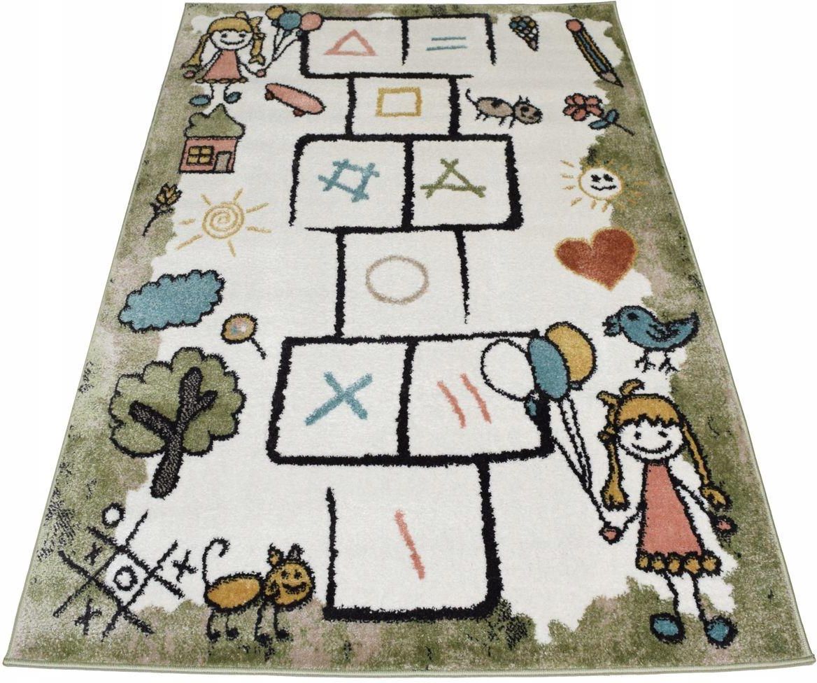 Dywan Fun Hop Zielony Klasy 200X290 - Opinie i atrakcyjne ceny na Ceneo.pl