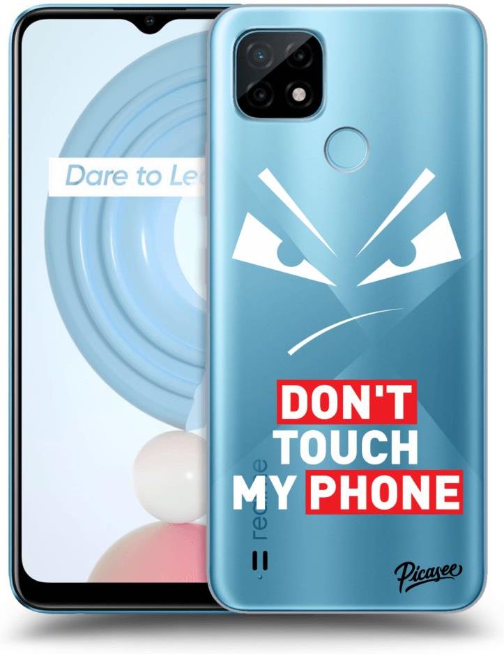 Silikonowe Przeźroczyste Etui Na Realme C21 - Evil Eye - Transparent ...