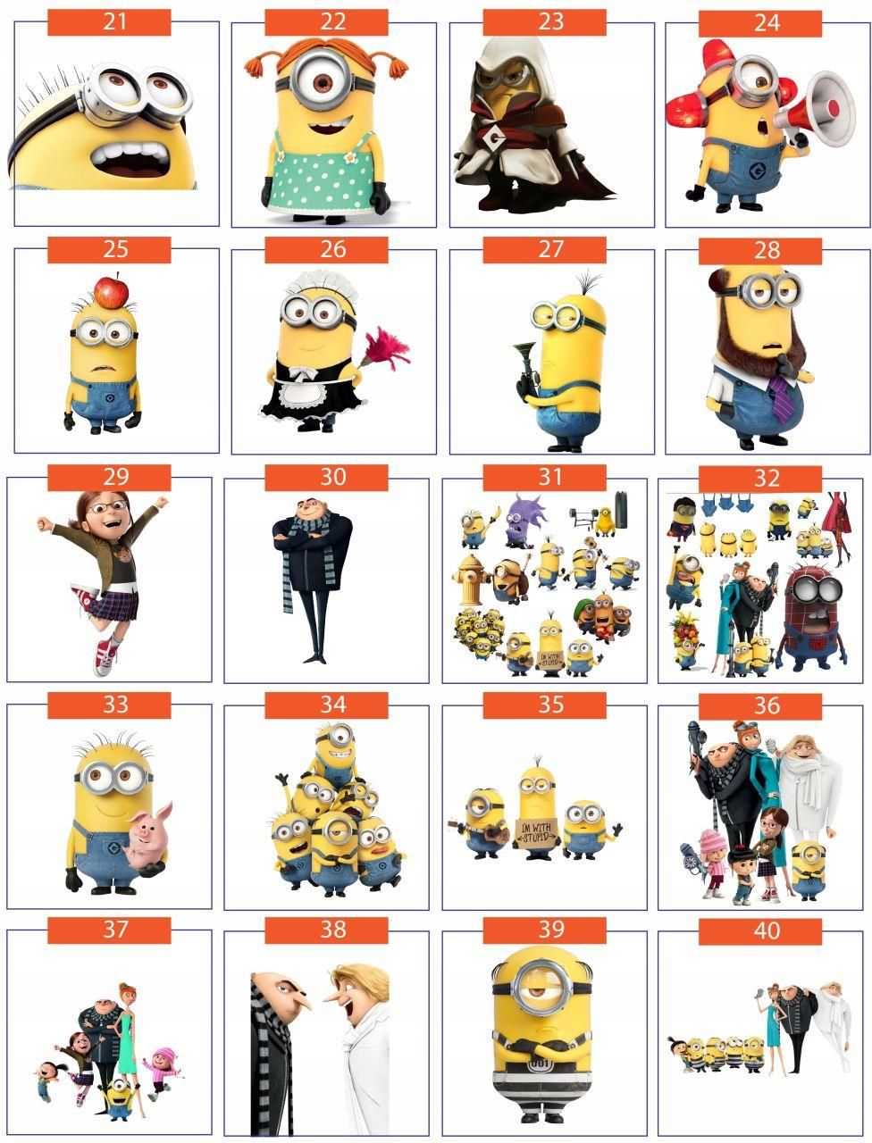 Naklejki Na Ścianę Minionki 100Cm - Ceny i opinie - Ceneo.pl