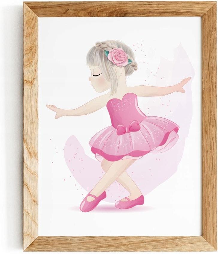 Plakat Obrazek Baletnica Balerina A4 Prezent - Opinie i atrakcyjne ceny ...