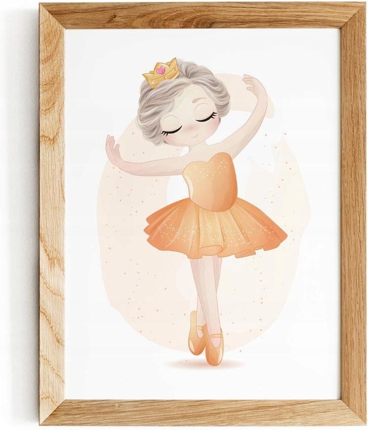 Plakat Obrazek Baletnica Balerina A4 Prezent - Opinie i atrakcyjne ceny ...