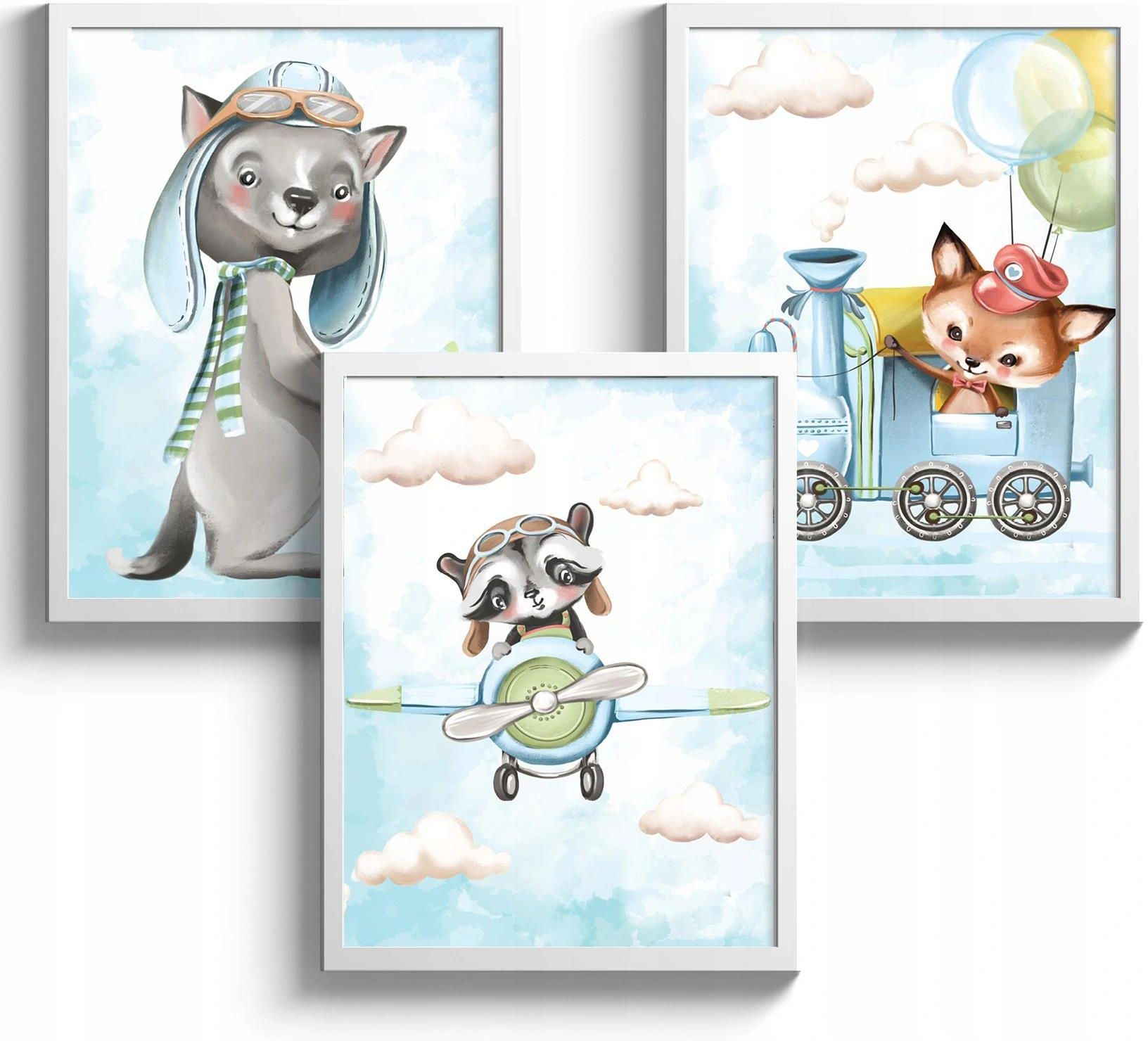 Zestaw 3 Obrazki A4 Plakaty Prezent Dla Chłopca - Opinie i atrakcyjne ceny na Ceneo.pl