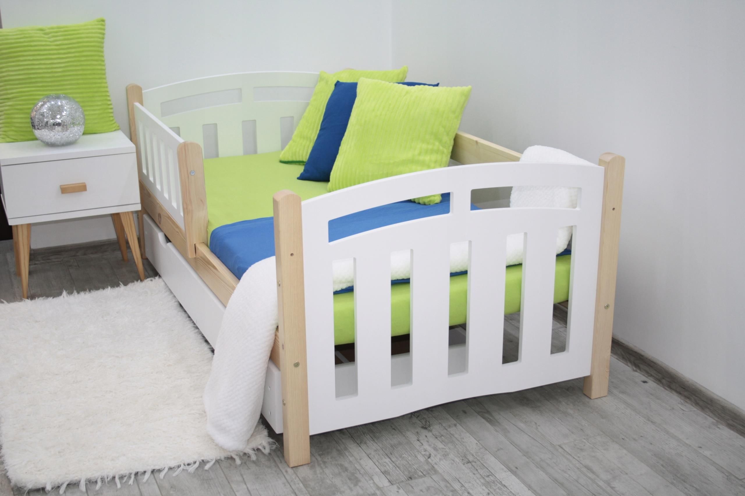 Maxi Drew Łóżko Dziecięce Gabi Białe 80X160 Stelaż Barierka - Ceny i ...