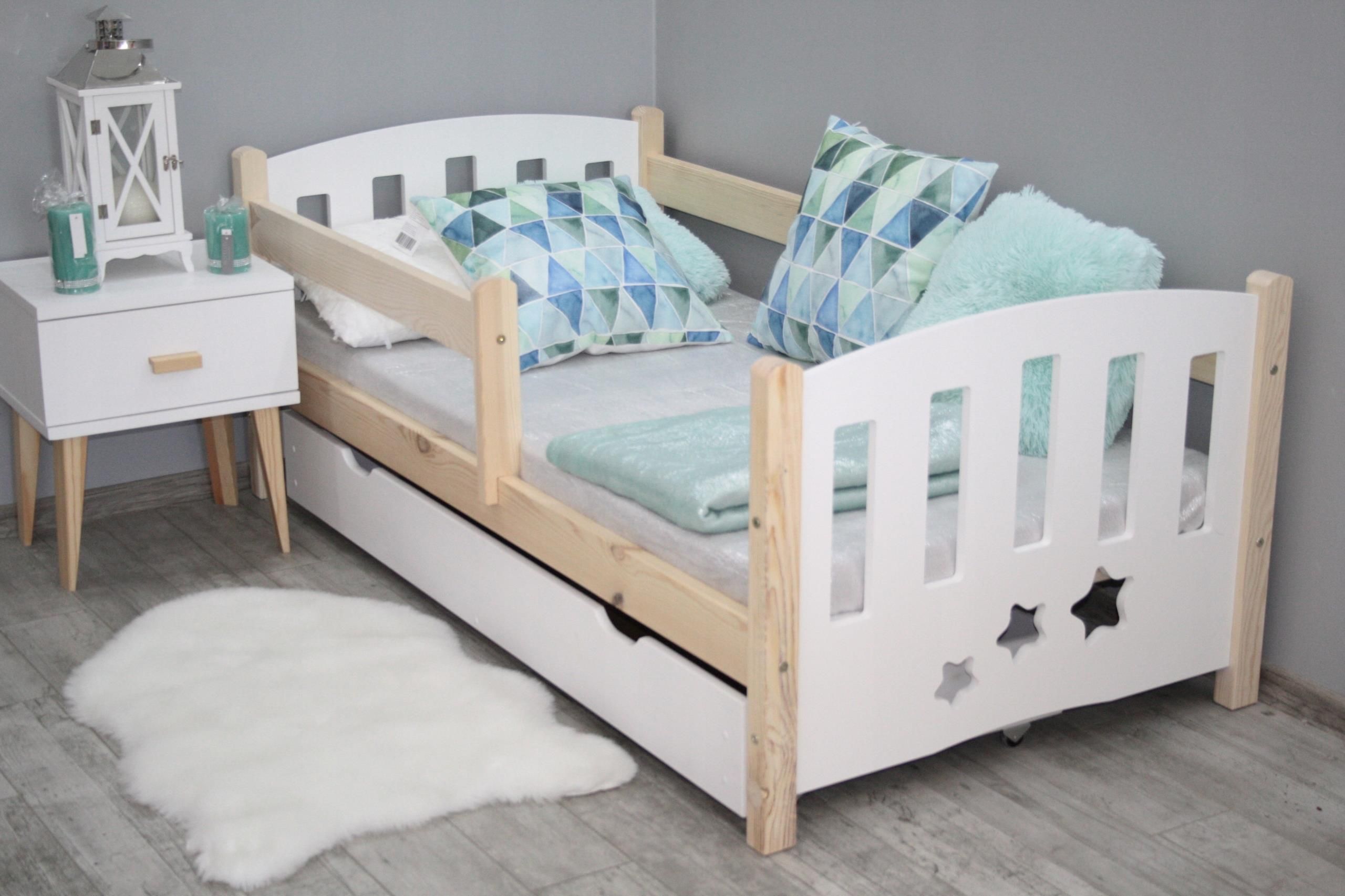 Maxi Drew Łóżko Dziecięce Ania Białe 80X160+Materac Szuflada - Ceny i ...