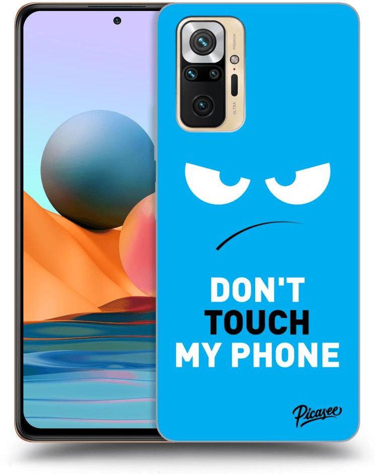 ULTIMATE CASE PRO XIAOMI REDMI NOTE 10 PRO - ANGRY EYES - BLUE - Etui ...