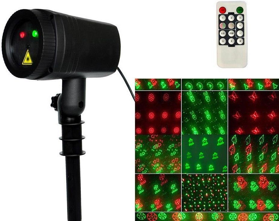 Rozz Projektor Laserowy Świąteczny Zewnętrzny Pilot Zwy - Opinie i ...