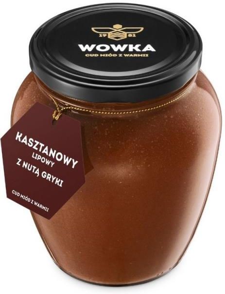 Wowka Miód Diamentowy Lipowo gryczany Surowy Nierozgrzewany 740g - Ceny ...