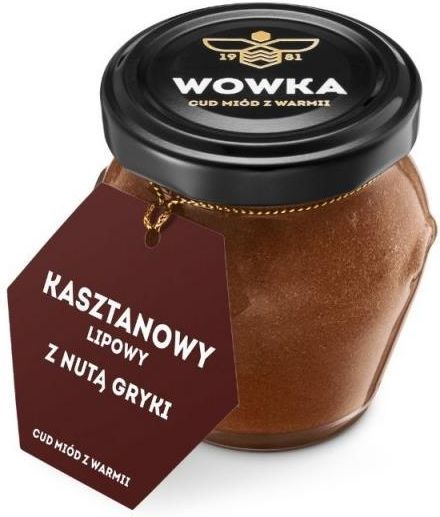 Wowka Miód Diamentowy Lipowo gryczany Surowy Nierozgrzewany 260g - Ceny ...