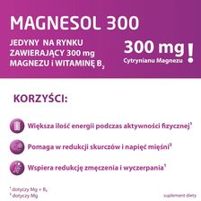 Magnesol 300, 20 sasz. - Opinie i ceny na Ceneo.pl