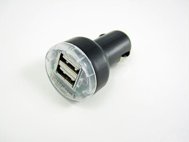 Ładowarka do telefonu Ładowarka Samochodowa 2 Gniazda Usb Mini 5V/2A ...