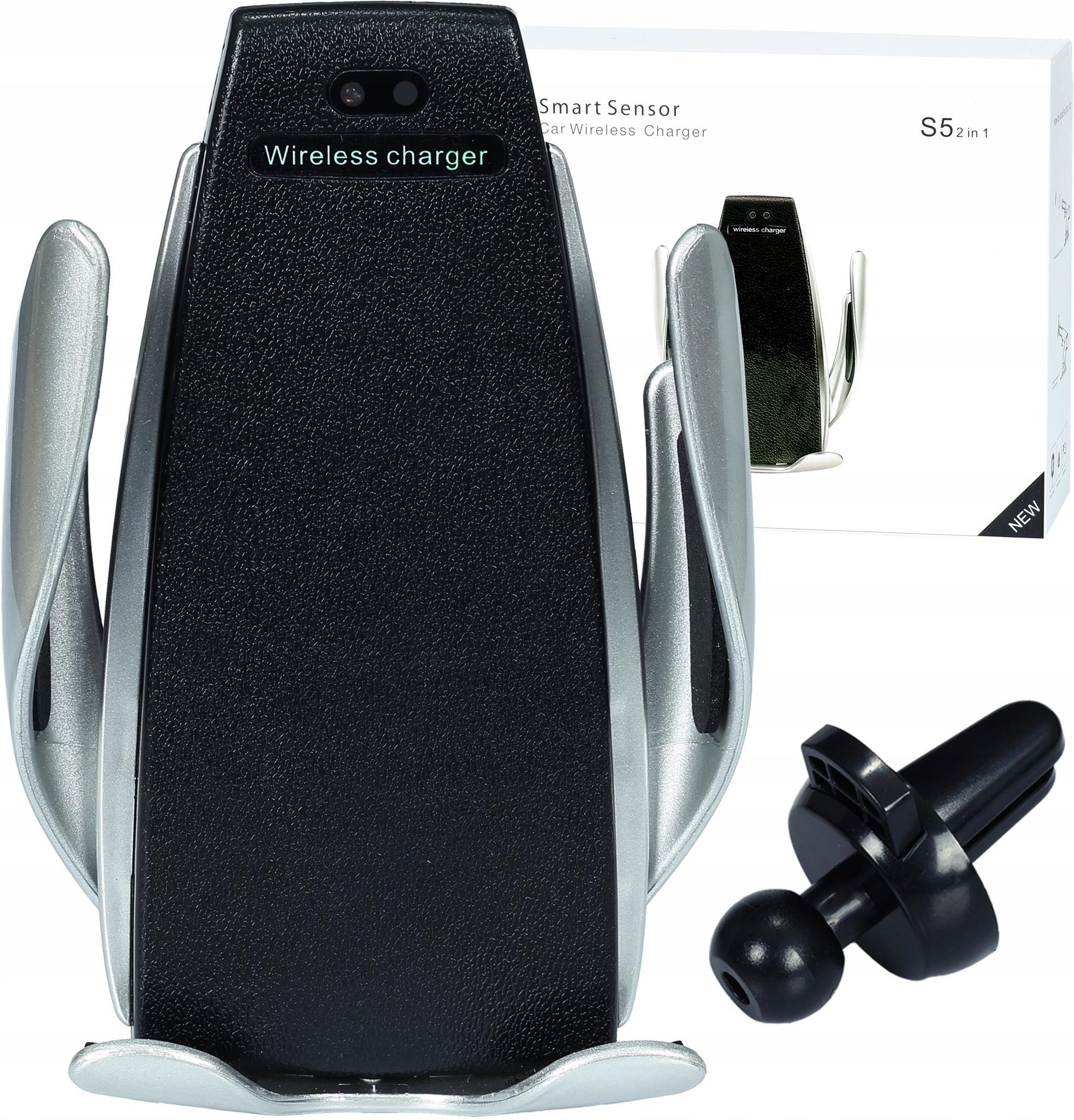 Uchwyt Samochodowy Na Telefon Ładowarka Indukcyjna (d445c482-2c69-4796 ...