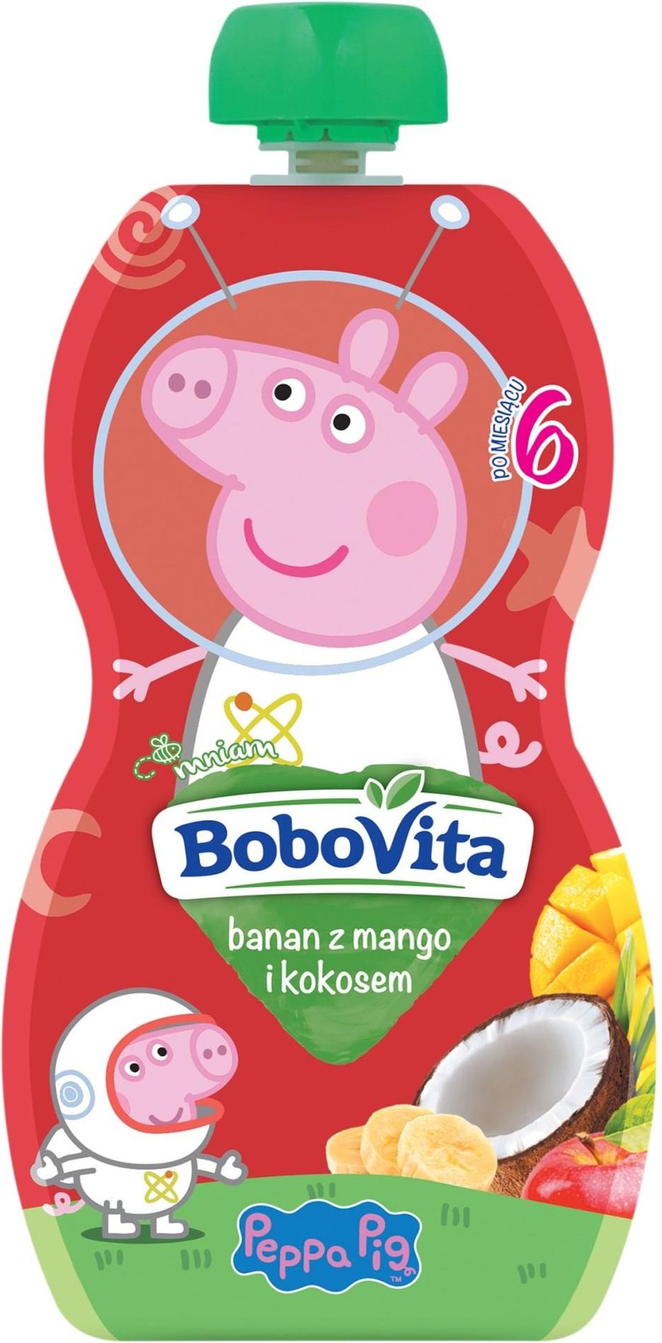 BoboVita Mus banan z mango i musem kokosowym 6x100g - Ceny i opinie ...