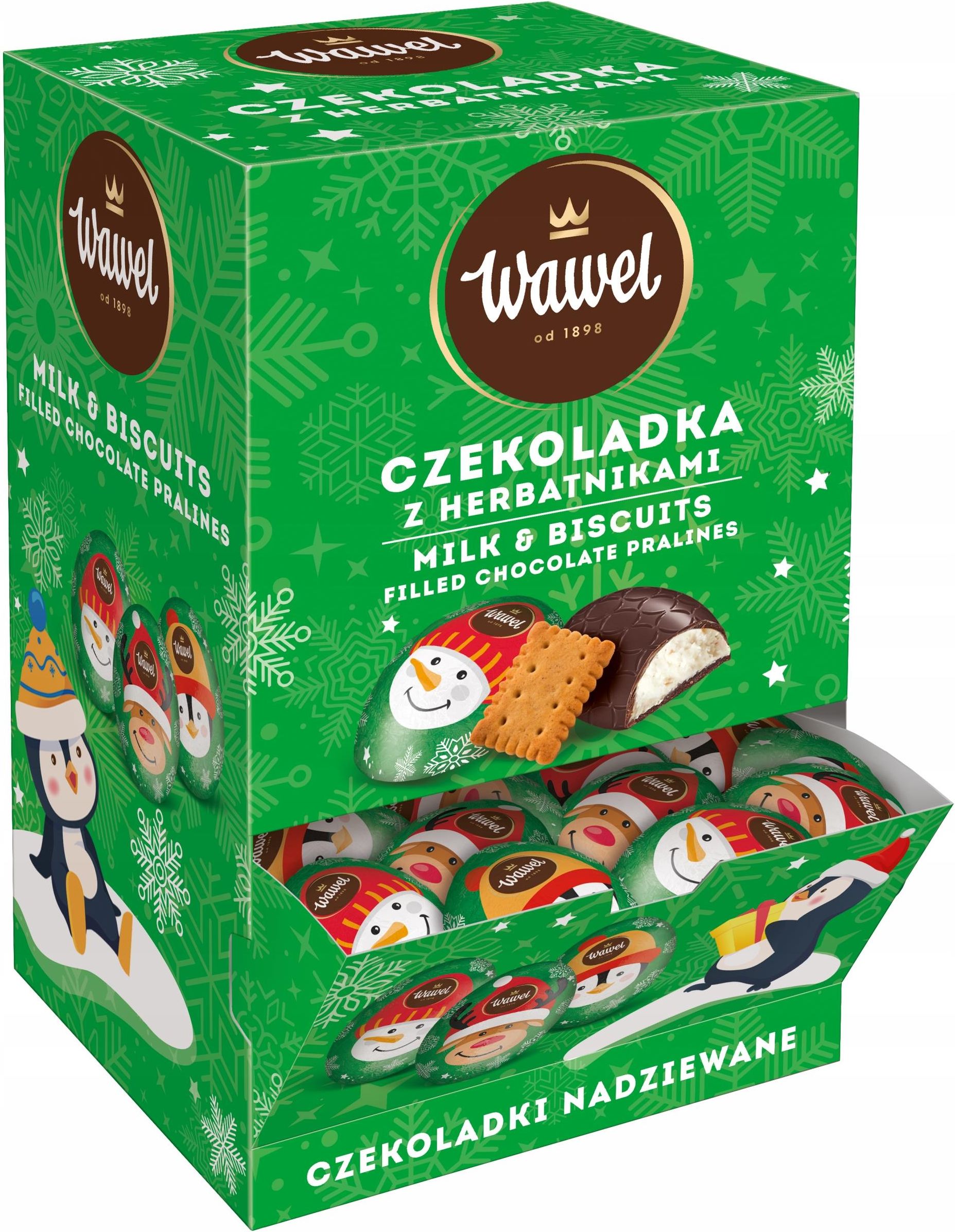 Wawel Czekoladki Nadziewane Z Herbatnikami 2,6kg - Ceny i opinie - Ceneo.pl