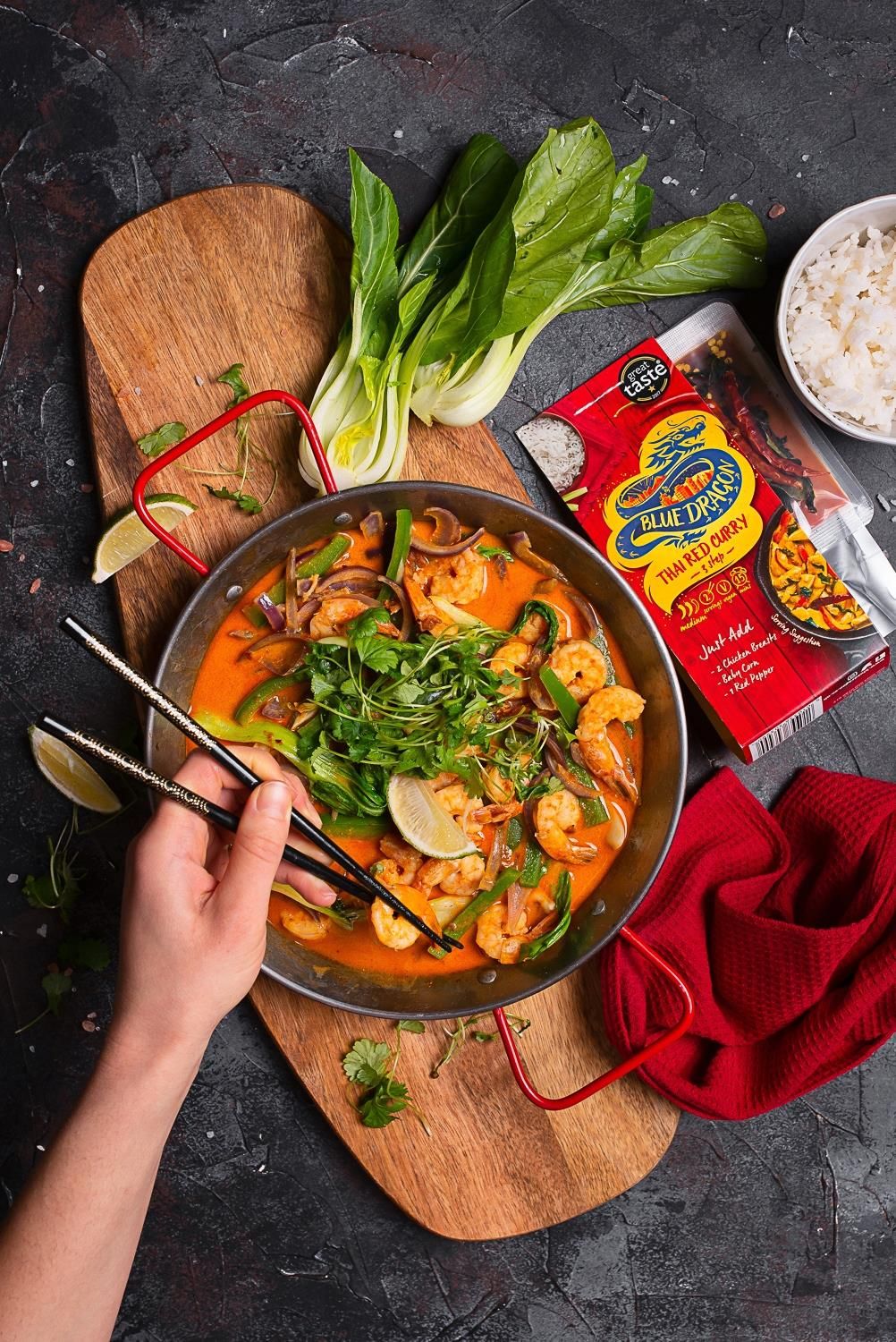 Blue Dragon 3 Step Zestaw Do Red Curry Pasta 253g - Ceny i opinie - Ceneo.pl