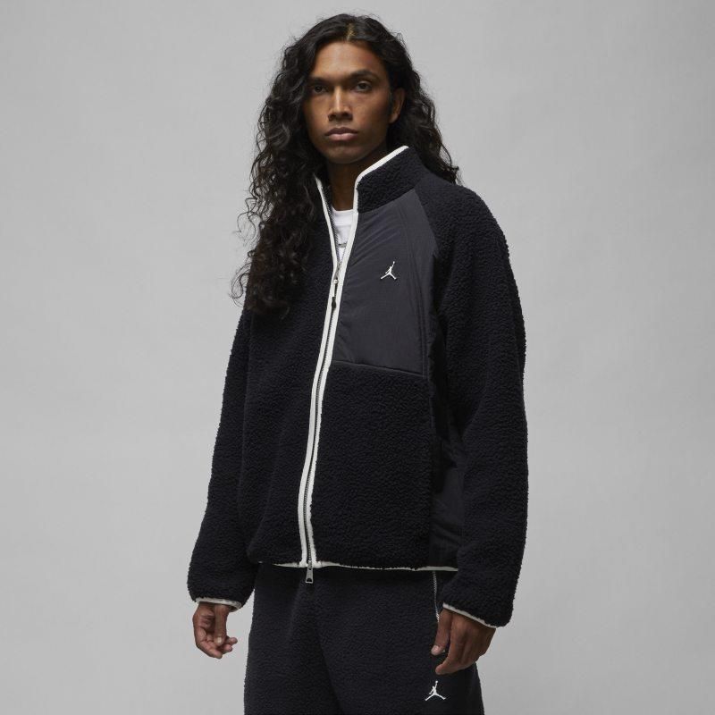 Jordan Męska zimowa bluza z dzianiny z zamkiem na całej długości Jordan ...