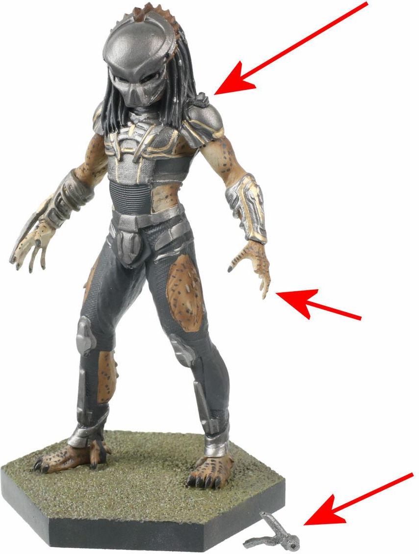 Nnm Figurka The Alien & Predator Killer Clan Avp: Three World War ...