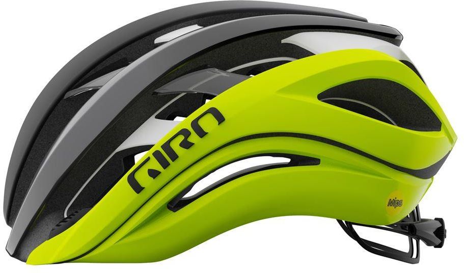 Giro Szosowy Aether Spherical Mips Matte Black Fade Highlight Yellow Gr ...
