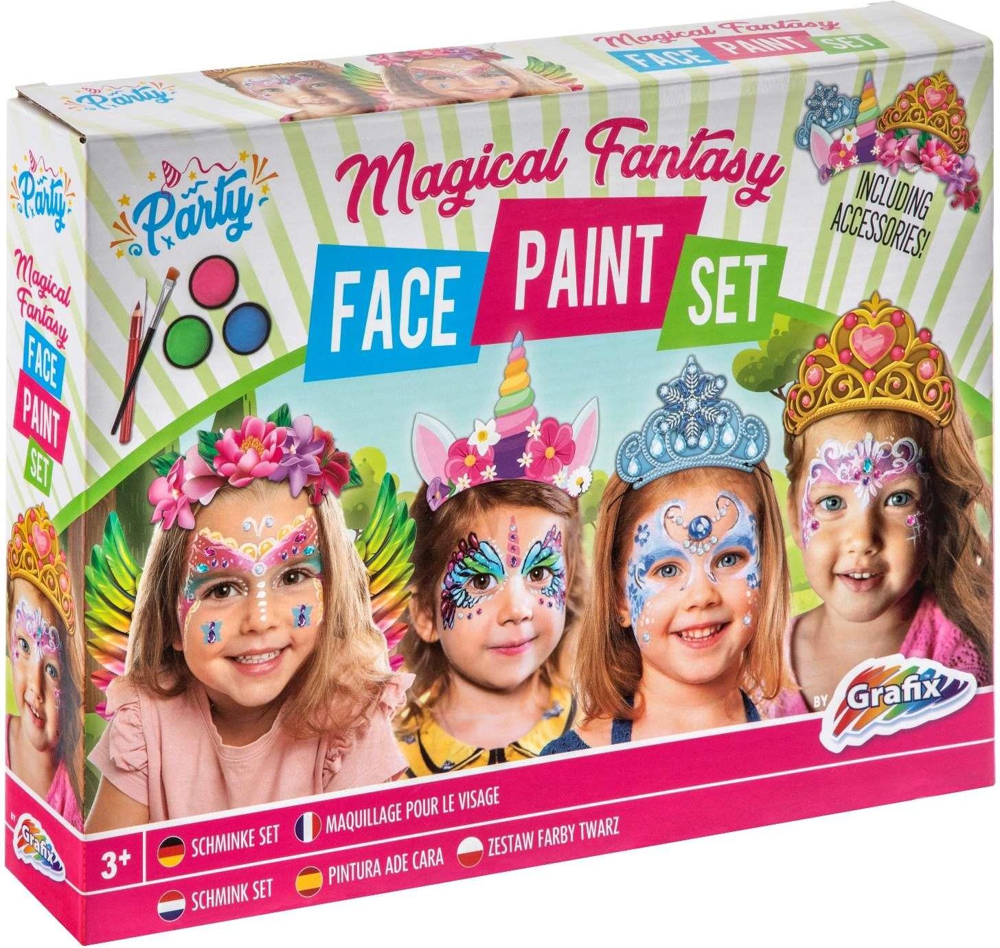 Grafix Zestaw Farb Do Malowania Twarzy Akcesoria - Ceny i opinie - Ceneo.pl