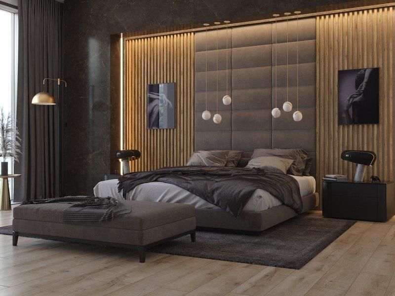 Ggd Zestaw 21szt. Panele Tapicerowane Velvet 3D 60x30cm 2220 Butelkowa ...