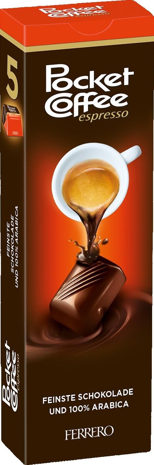 Ferrero Pocket Coffee Cukierki Kawowe 5Szt 62g - Ceny i opinie - Ceneo.pl