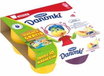 Danone Danonki Mega Brzoskwinia gruszka Jagoda 4x90g - Ceny i opinie ...
