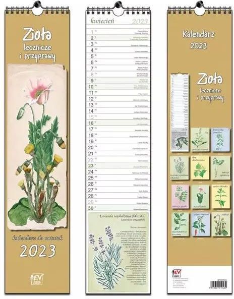 Kalendarz 2023 paskowy 13 planszowy Zioła - Ceny i opinie - Ceneo.pl