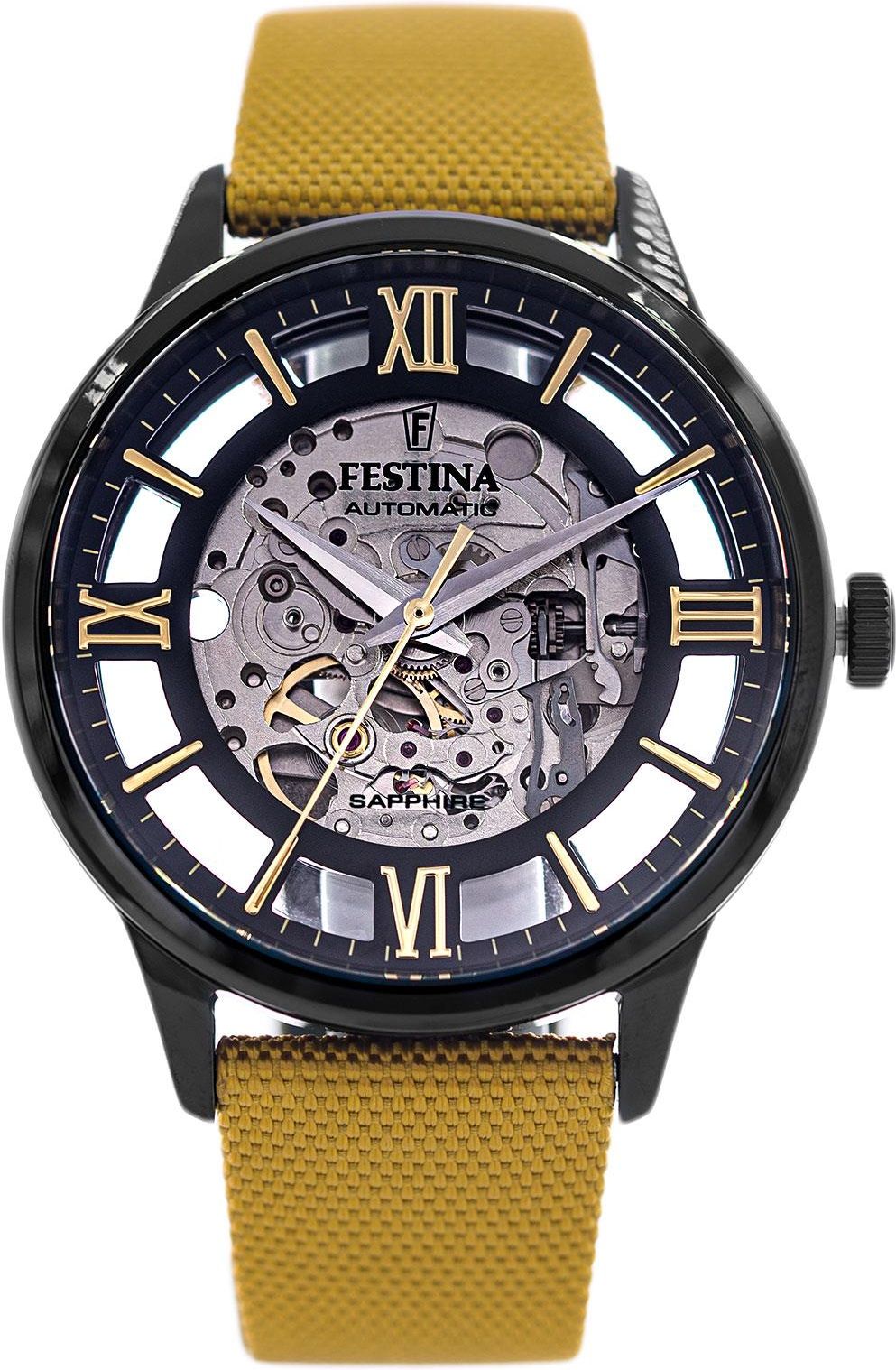 Festina Festina Automatic Skeleton F20621/2 - Zegarki Męskie - Ceny i ...