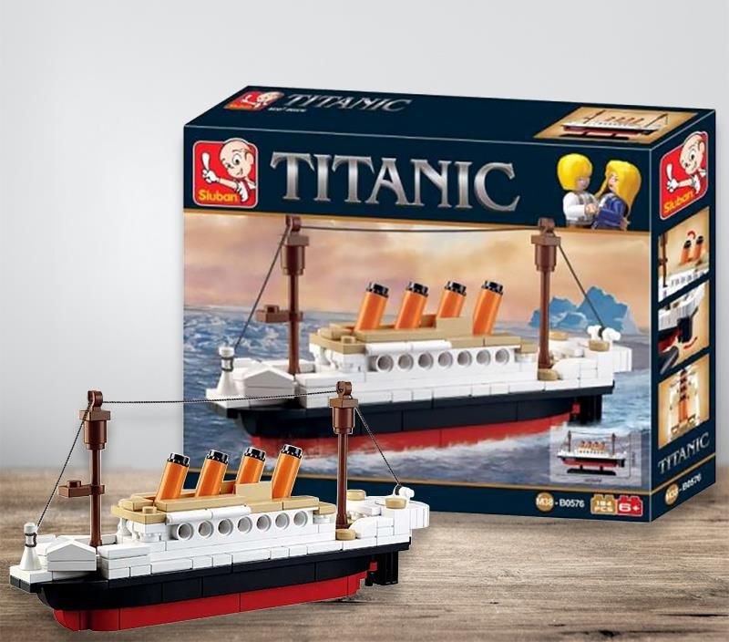 Sluban Klocki 194 El. Statek Titanic - ceny i opinie - Ceneo.pl