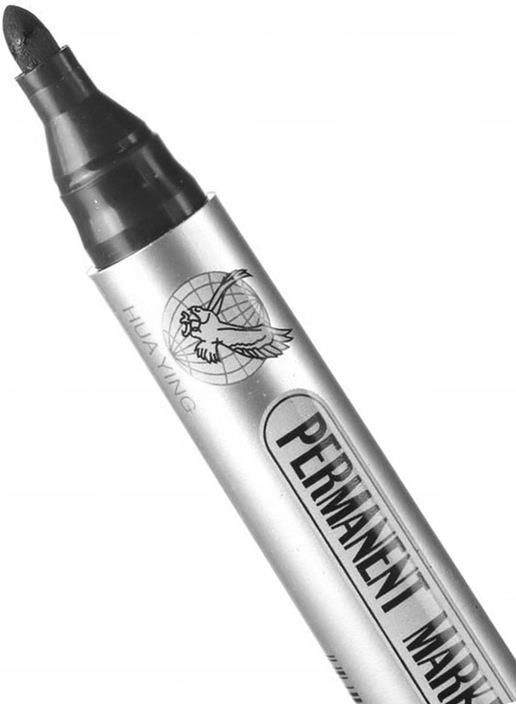 Markery Permanentne Wodoodporne 12szt. Pisak Czarny - Ceny i opinie ...
