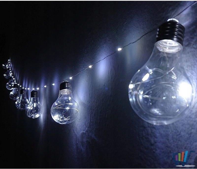 Girlanda Led 10 ze ŚWIECĄCYM SZNUREM zimna b. 3,8M - Opinie i ...