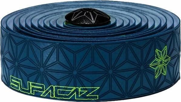 Supacaz Super Sticky Kush Neon Yellow Print On Slate Blue - Ceny i ...