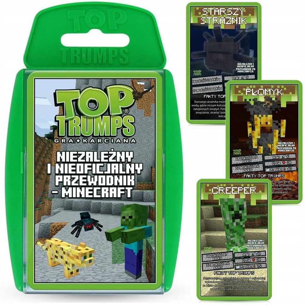 Winning Moves Top Trumps Minecraft 2022 - Ceny i opinie - Ceneo.pl