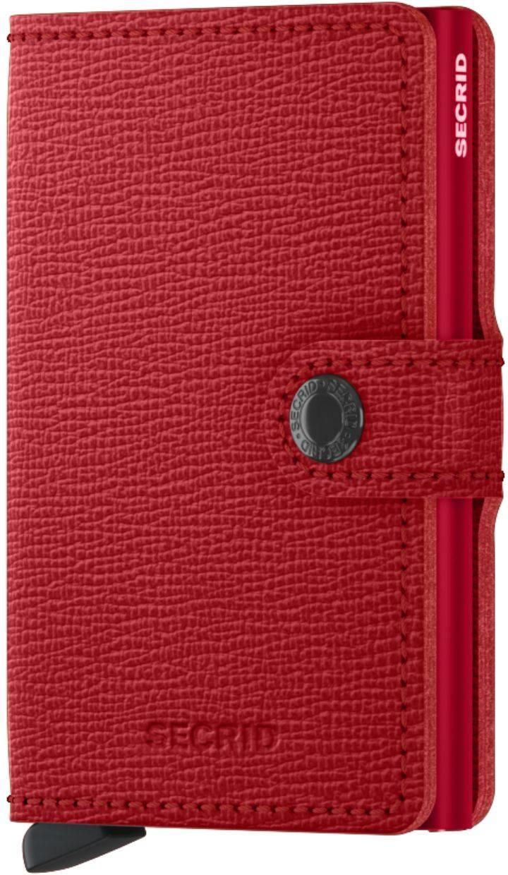 Kompaktowy portfel z RFID Secrid Miniwallet Crisple - lipstick - Ceny i ...