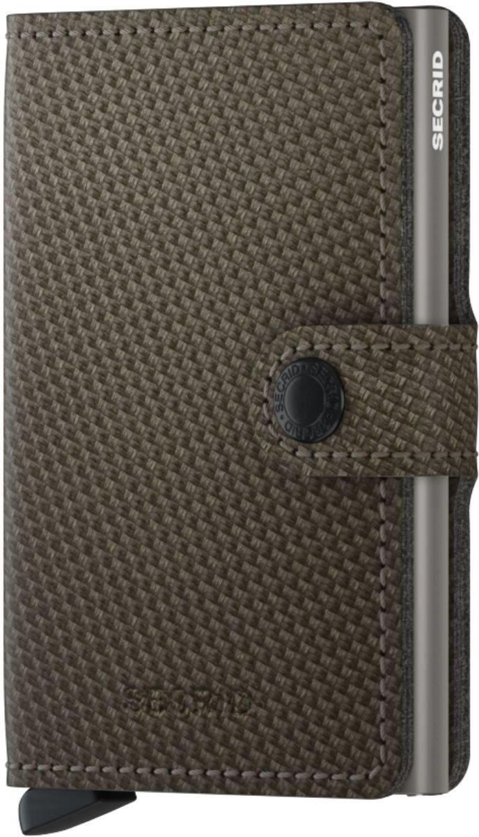 Portfel RFID Secrid Miniwallet Carbon - khaki - Ceny i opinie - Ceneo.pl