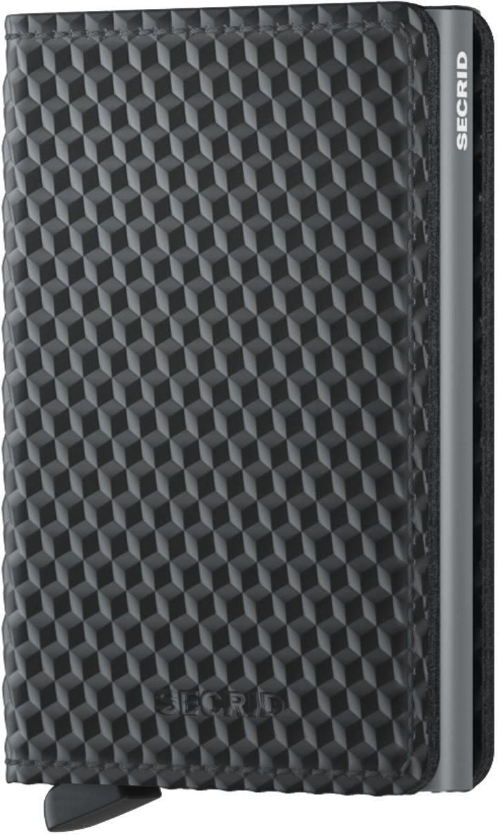 Mały portfel RFID Slimwallet Secrid Cubic - black / titanium - Ceny i ...