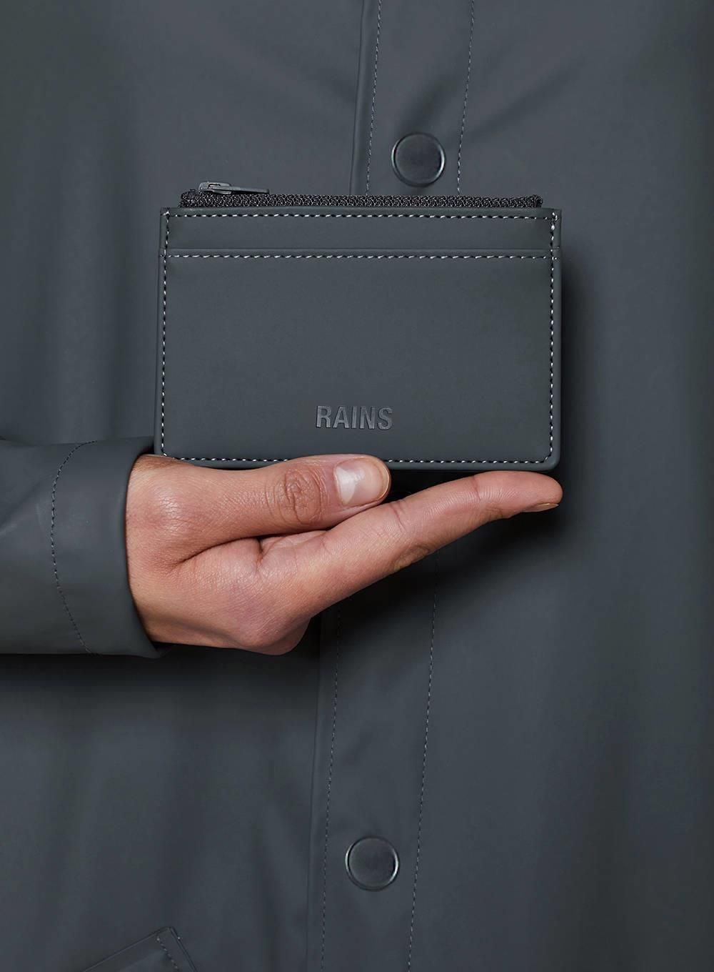 Portfel Zip Wallet Rains - slate - Ceny i opinie - Ceneo.pl