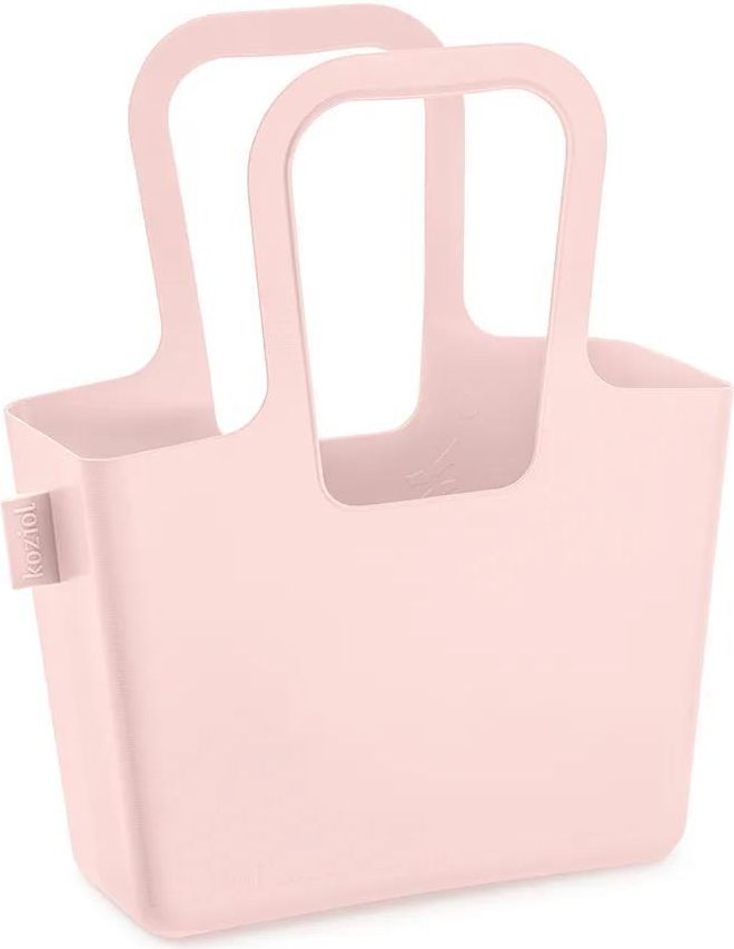 Koziol Shopper bag w kolorze jasnoróżowym - 32,7 x 38,6 x 13 cm - Ceny i opinie - Ceneo.pl