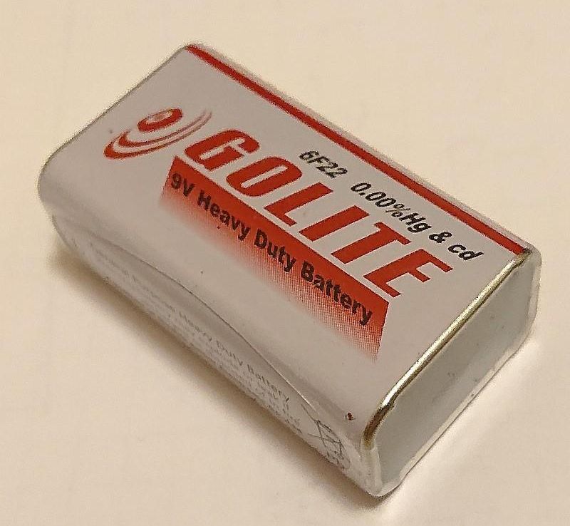 Tech-Led Bateria alkaliczna 6F22 9v GOLITE do zasilania rozmaitych ...