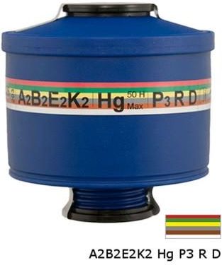 Spasciani Filtropochłaniacz 203 A2 B2 E2 K2 Hg P3 R D - Ceny i opinie ...