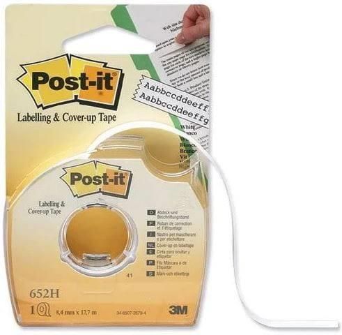 Post It Taśma Biurowa Korekcyjna Dwuwierszowa 3M 652H 8Mmx17 7M ...