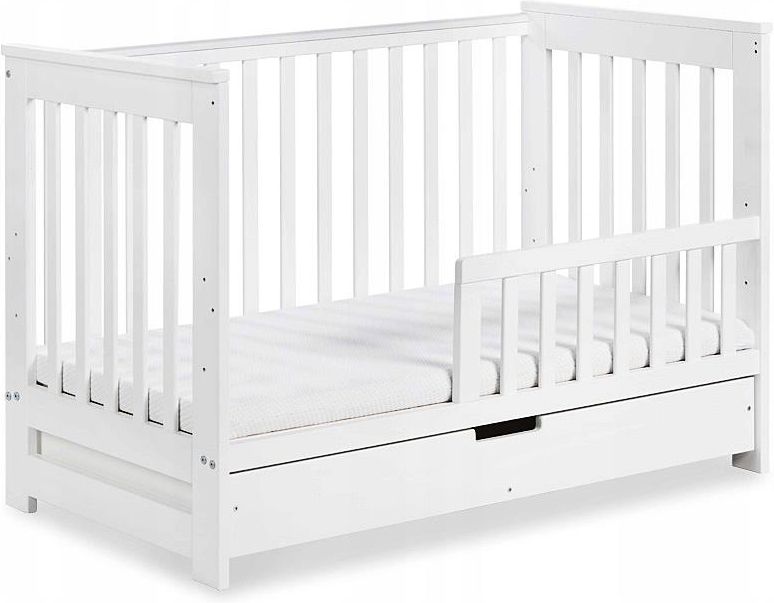 Klupś Meble Dziecięce Klupś Łóżeczko 120X60 Iwo Białe +Szuflada ...