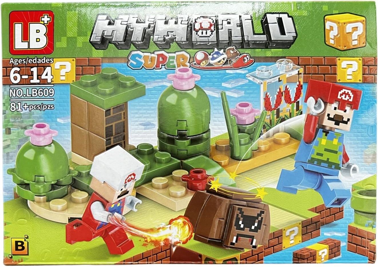 Lb Klocki Myworld Super Mario Minecraft 81El Lb609 B - ceny i opinie ...