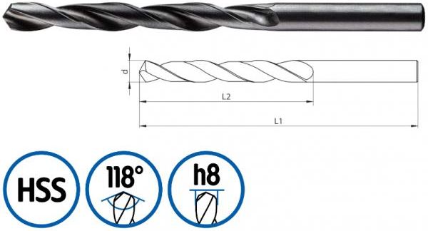 Wiertło Baildon Do Metalu Hss Nwka D=6,80 L1=109 L2=69 106802 - Opinie ...