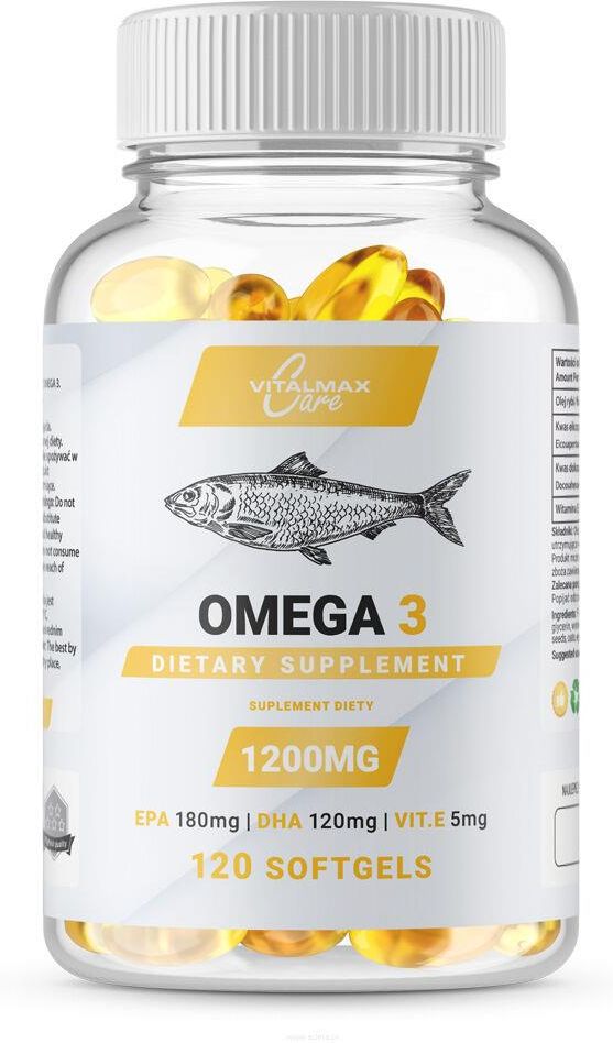 Vitalmax Omega 3 1000Mg 60Kaps. - Opinie i ceny na Ceneo.pl