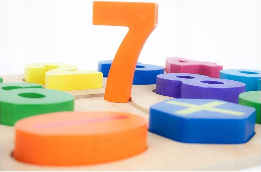 Tm Toys Klocki Drewniane Cyferki Układanka Puzzle Cyfry - Ceny i opinie ...
