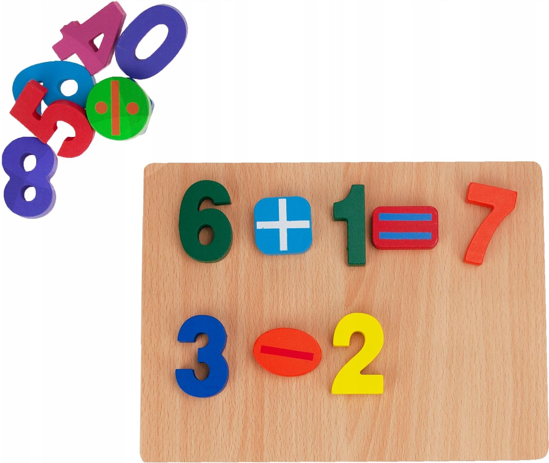 Tm Toys Klocki Drewniane Cyferki Układanka Puzzle Cyfry - Ceny i opinie ...