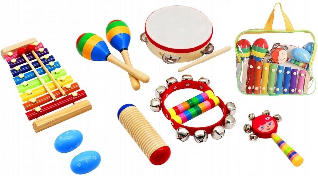 Bobo San Drewniane Instrumenty Dla Dzieci Zestaw Cymbałki - Ceny i ...