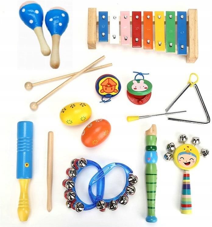 Bobo San Drewniane Instrumenty Dla Dzieci Zestaw Cymbałki - Ceny i ...