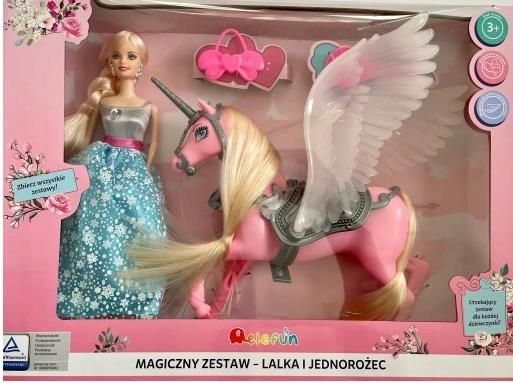 Lalka Elefun Magiczny Zestaw Lalka I Jednorożec - Ceny i opinie - Ceneo.pl